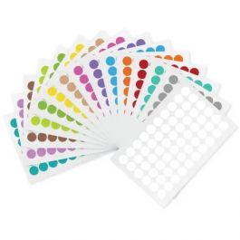 Lab-Tags™ Color Dots 11 mm Microtube Labels