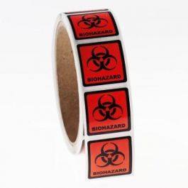 Biohazard Warning Labels