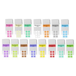 Lab-Tags™ Color Dots 9 mm Microtube Labels