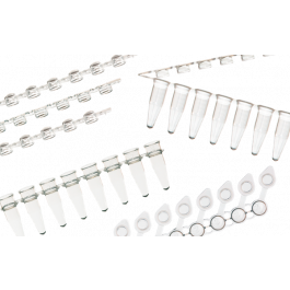 PROGENE® 8 & 12-Strip PCR Tubes & Caps
